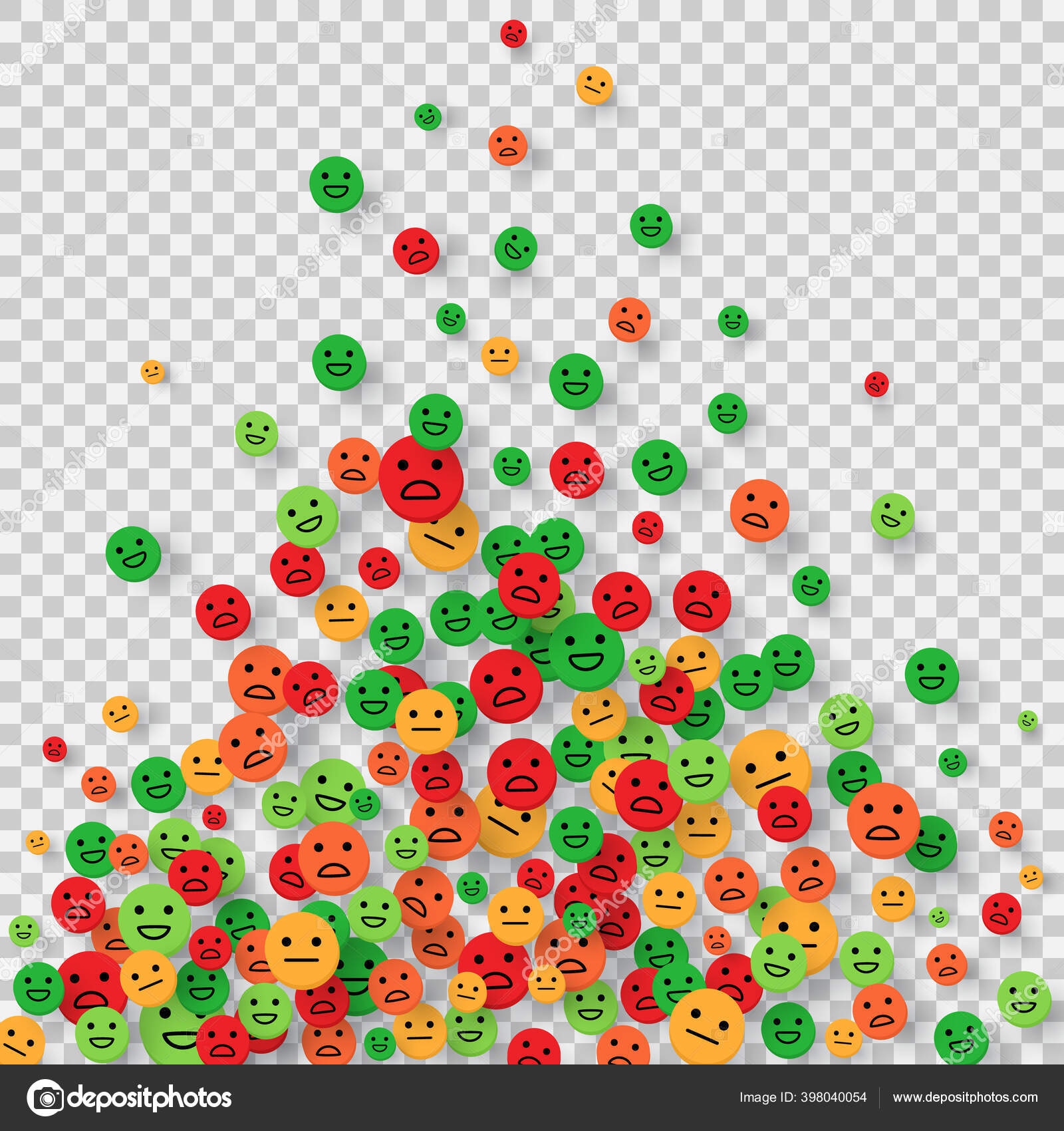 Feedback Design Emotions Scale Background Rating Satisfaction Concept ...