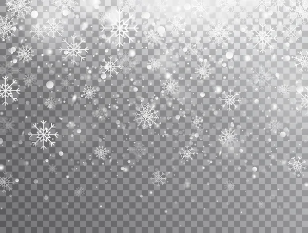 Realistic Snowflake With Transparent Background