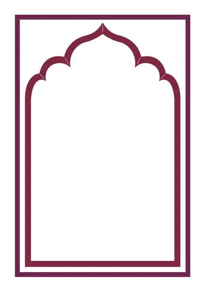 Indian Frame White Background Vector Stock Vector by ©kwaczek 364571462