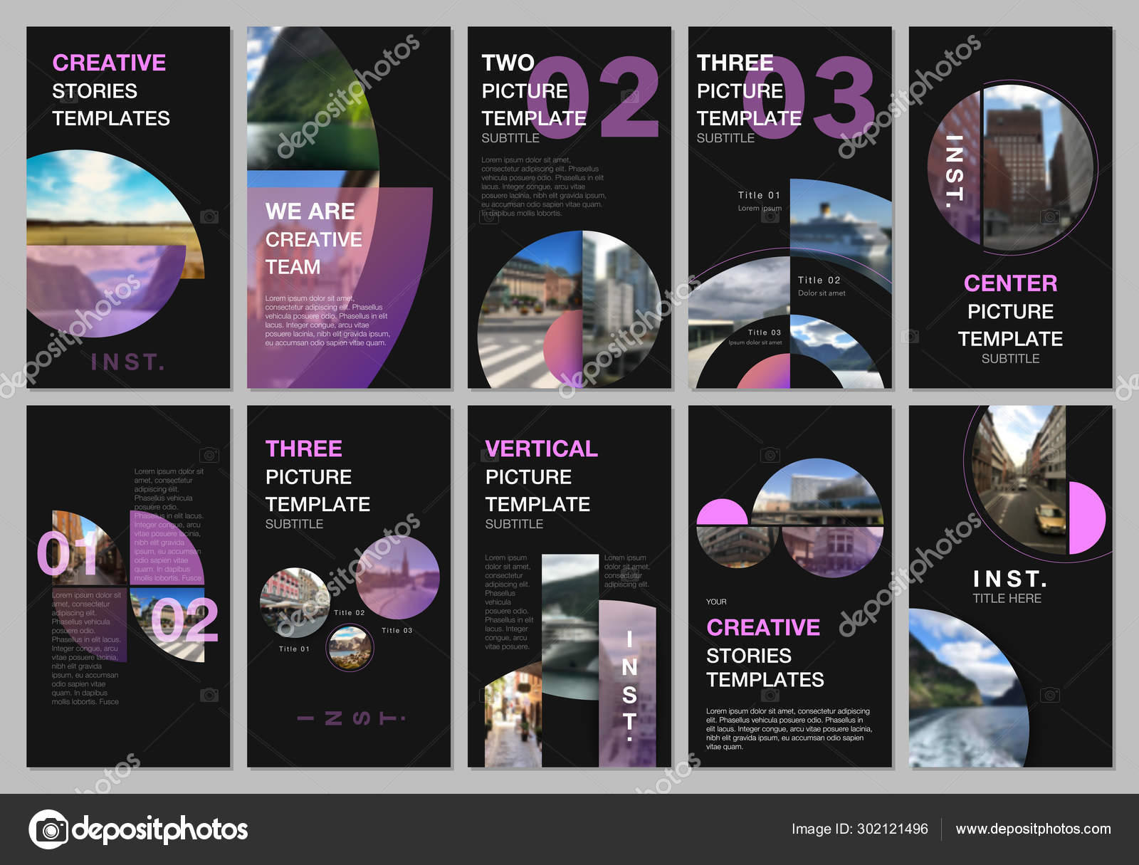 Creative Leaflet Shape