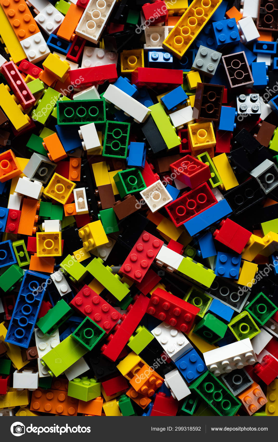 Colorful Lego Toys Cubes Bricks – Stock Editorial Photo © ArtKvitka ...
