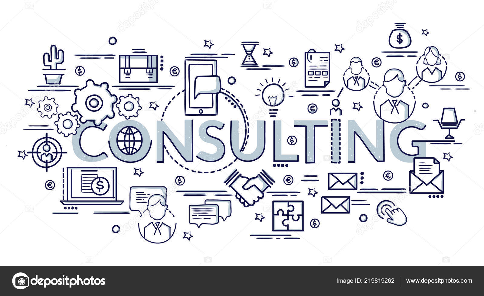 Design Concept Consulting Infographic Idea Making Creative Products ...