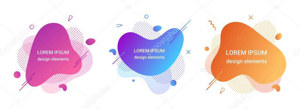 Gradient flat background Vector Art Stock Images | Depositphotos