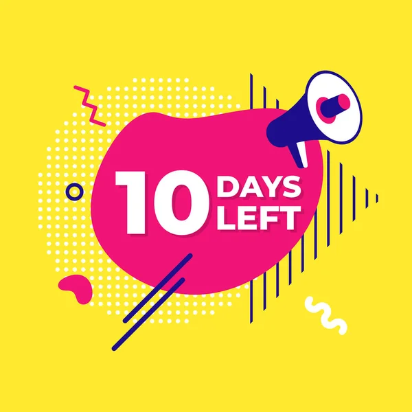 Just 10 Days Left Clipart
