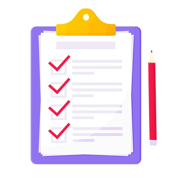 Aplikasi checklist Vector Art Stock Images | Depositphotos