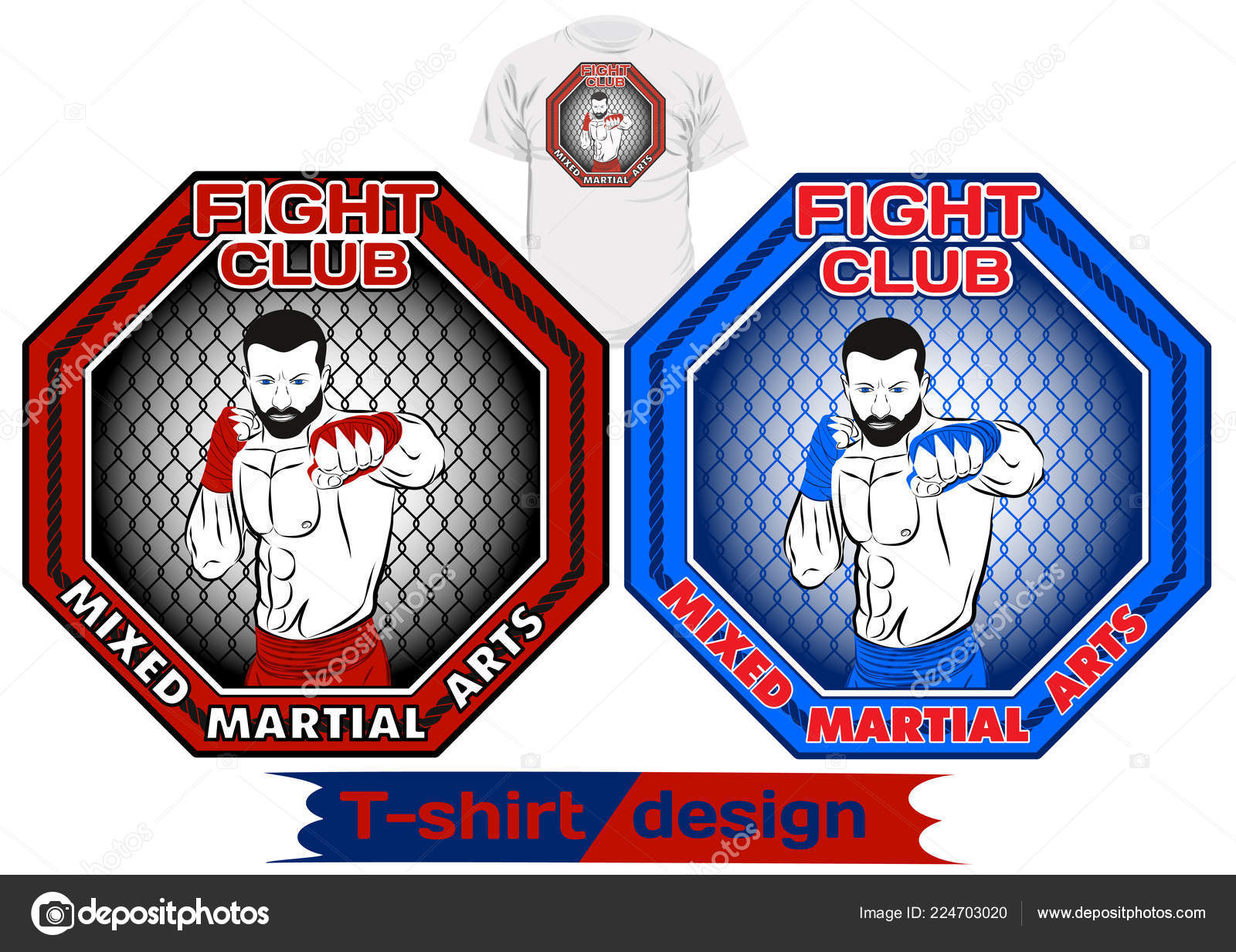 Mma Octagon Clipart