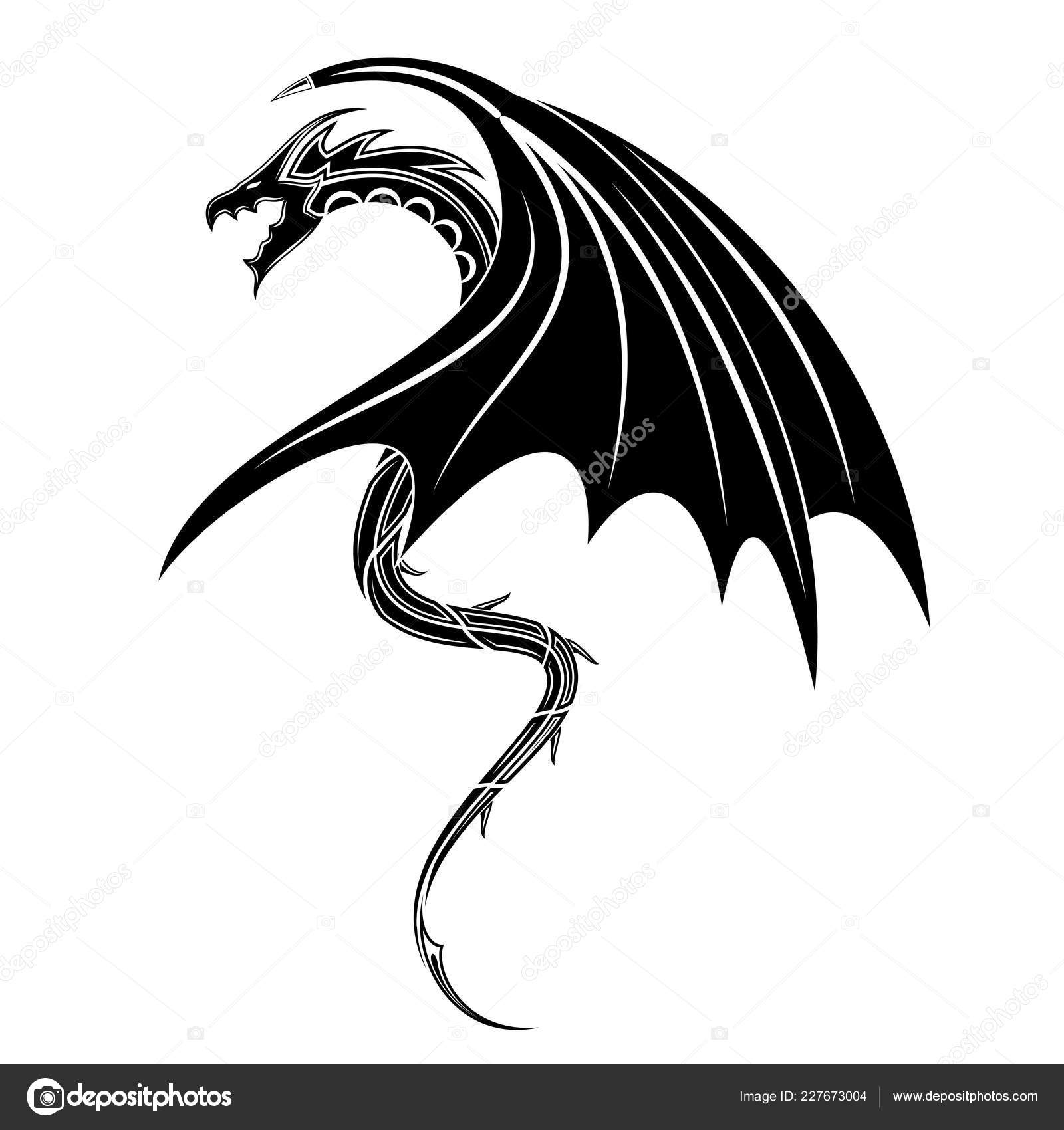Medieval Dragon Symbol