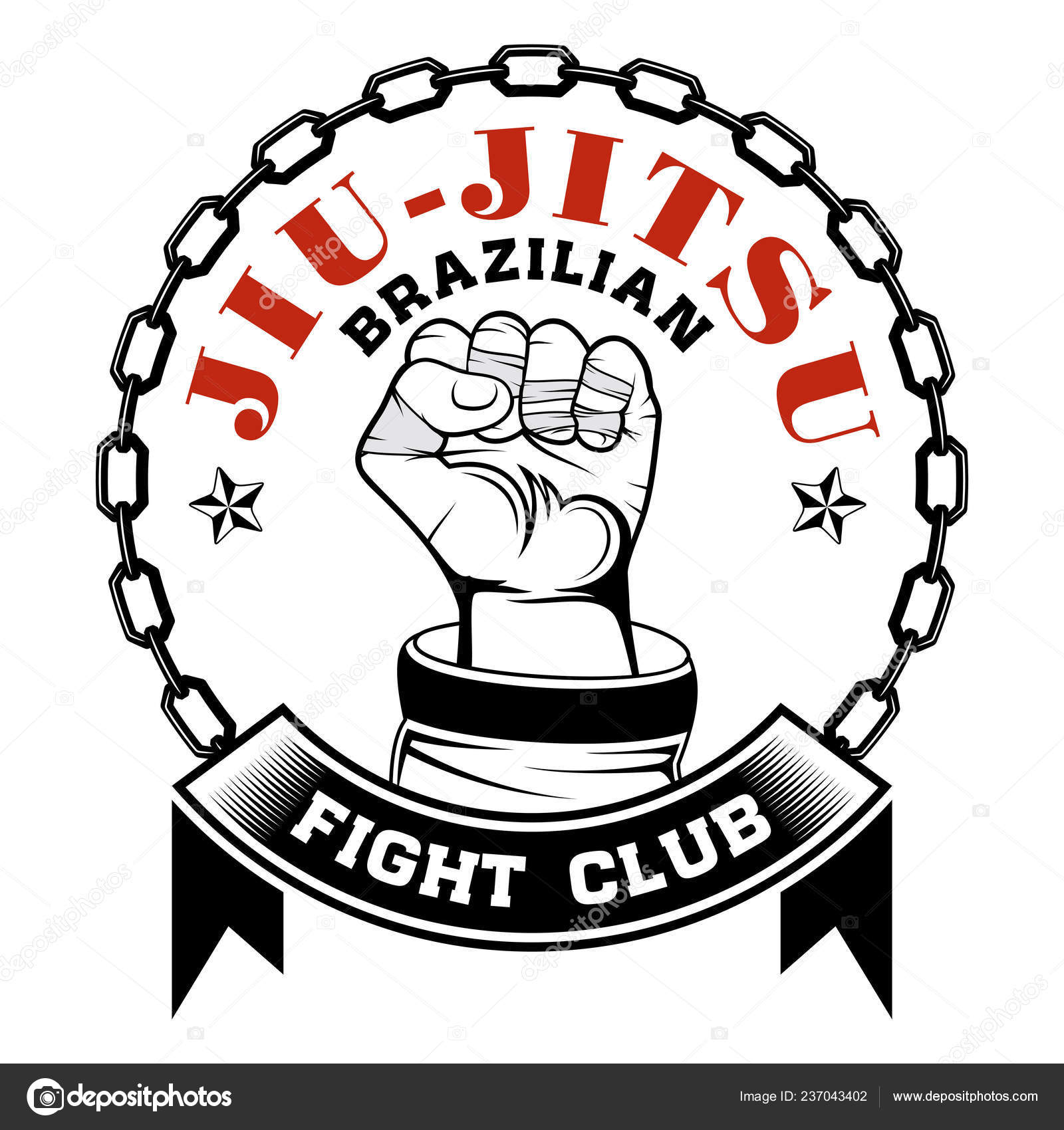 Brazilian Jiu Jitsu Symbol
