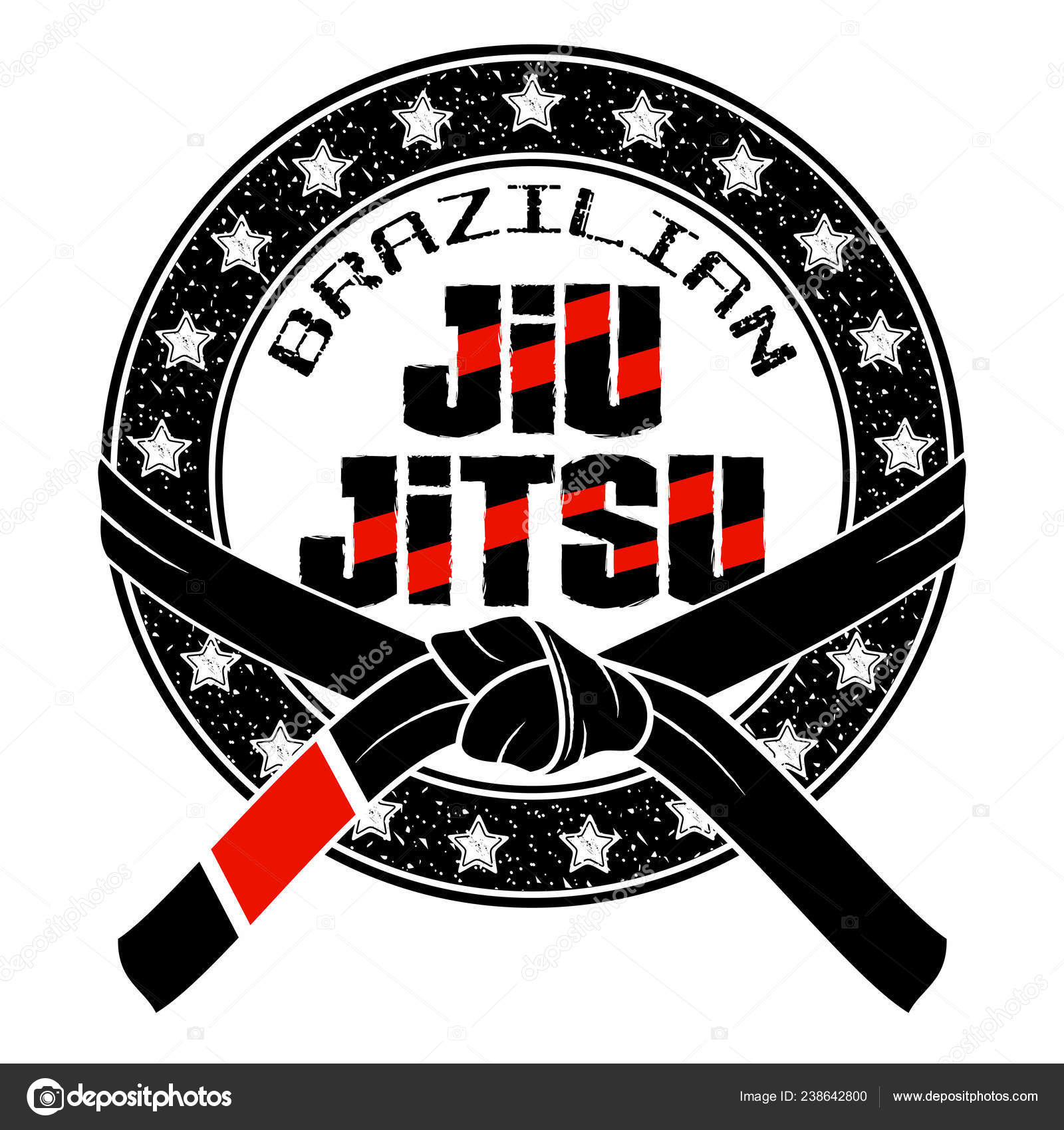 Vector Image Emblem Brazilian Jitsu Black Belt Grandmaster Inscription ... Vector Image Emblem Brazilian Jitsu Black Belt Grandmaster Inscription ...