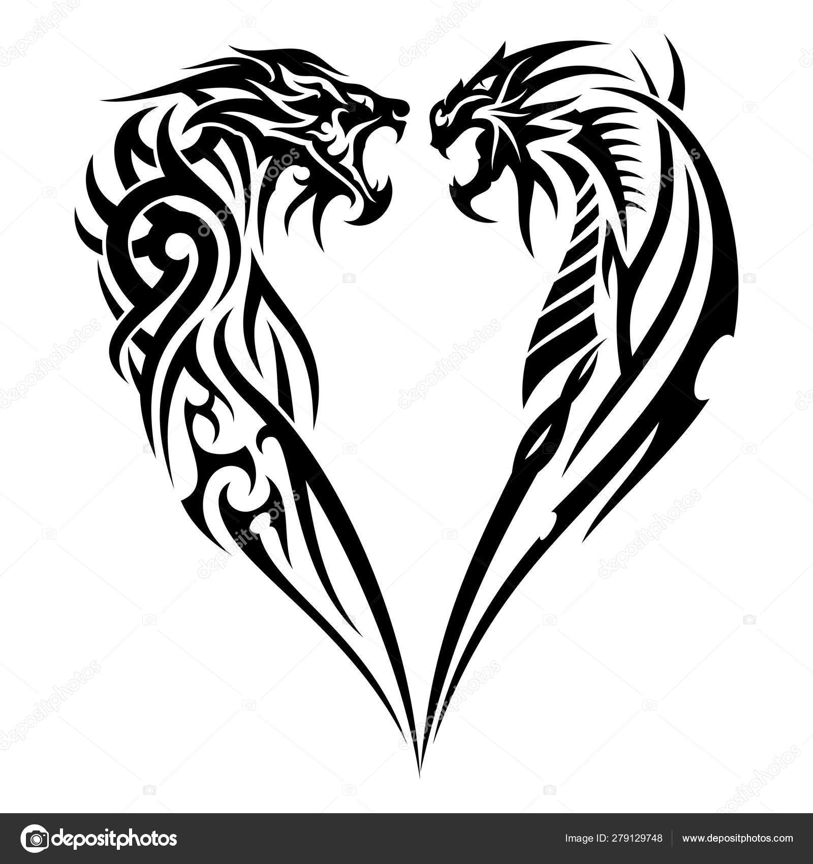 Tribal Animal Designs Tiger