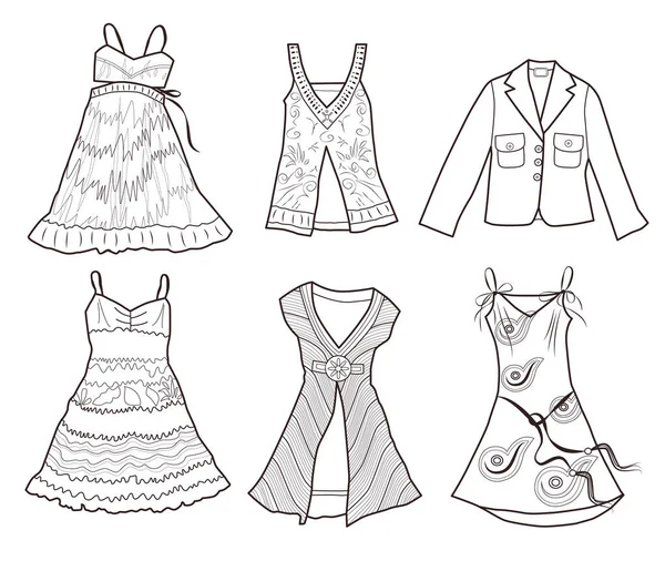 Blouse for coloring Vector Art Stock Images | Depositphotos