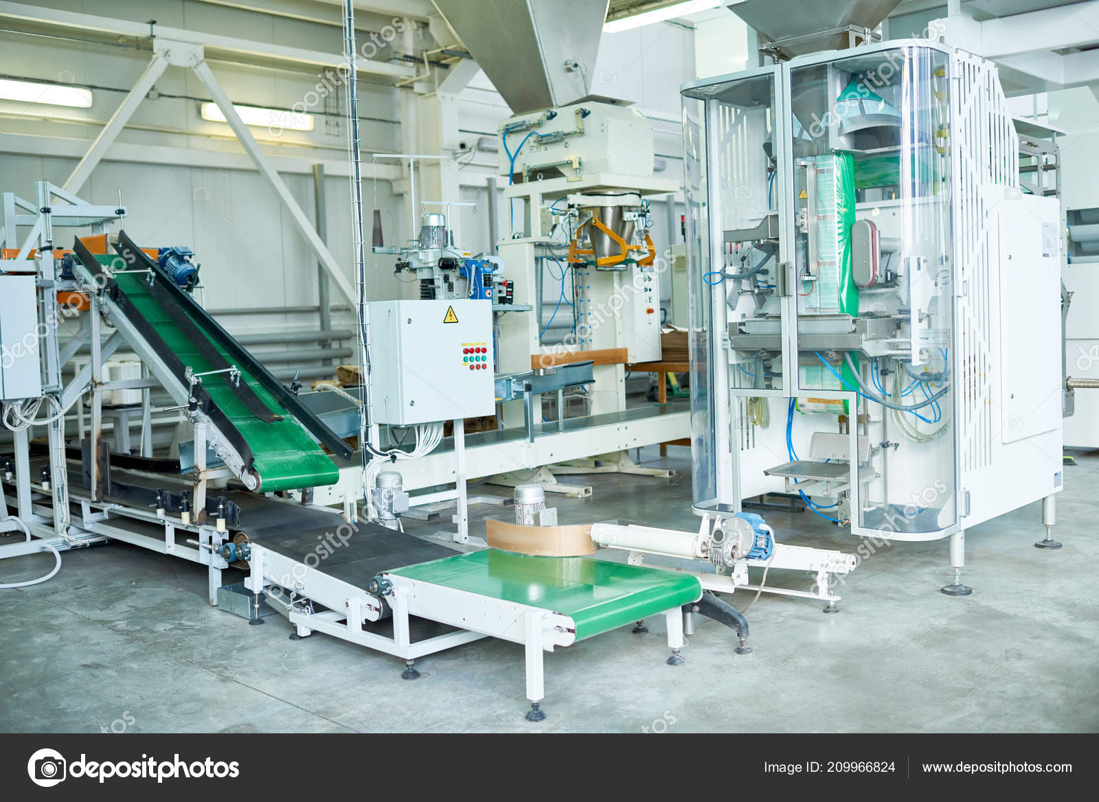 Modern Food Assembly Line