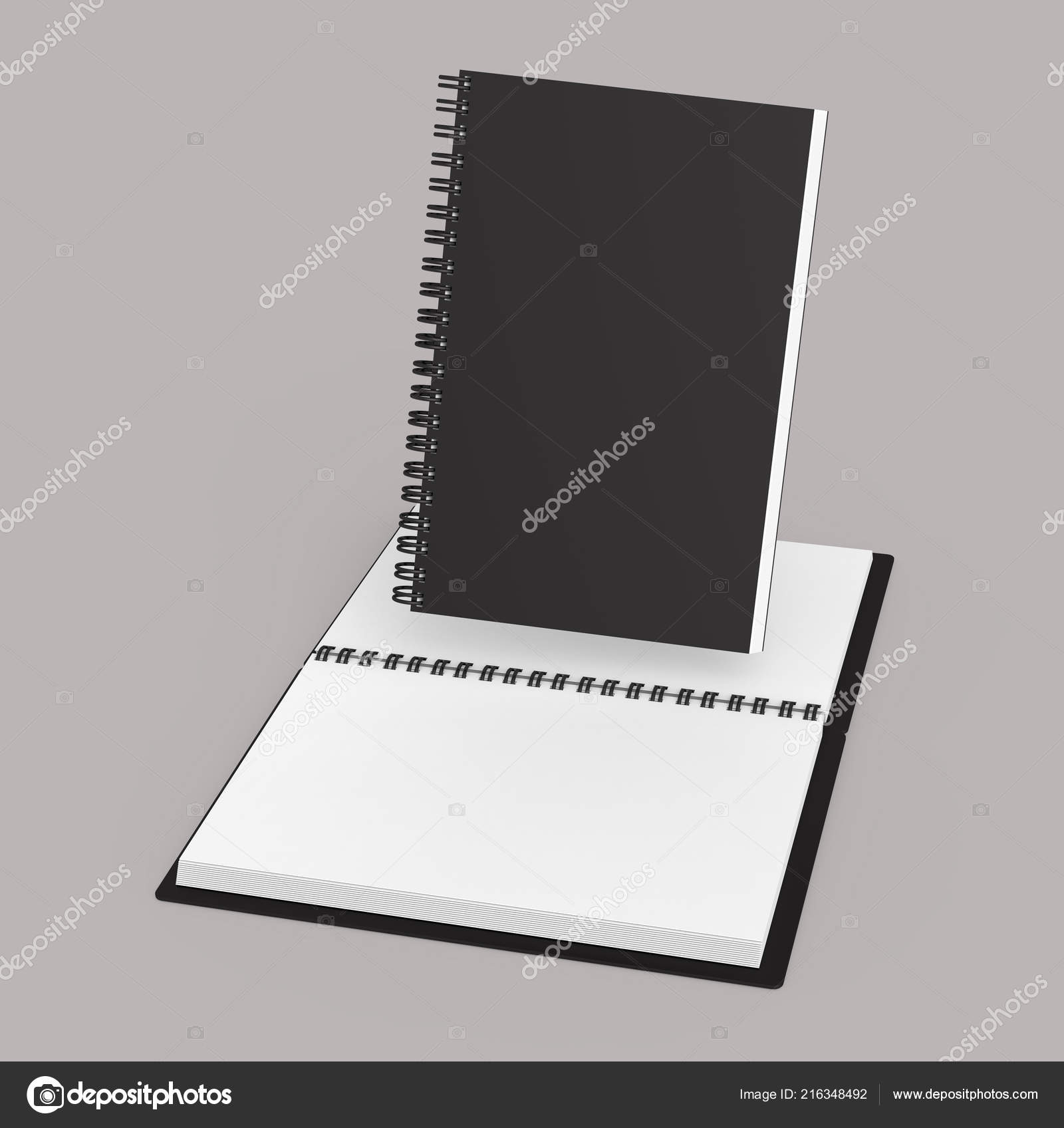 Spiral Notebook Cover Template