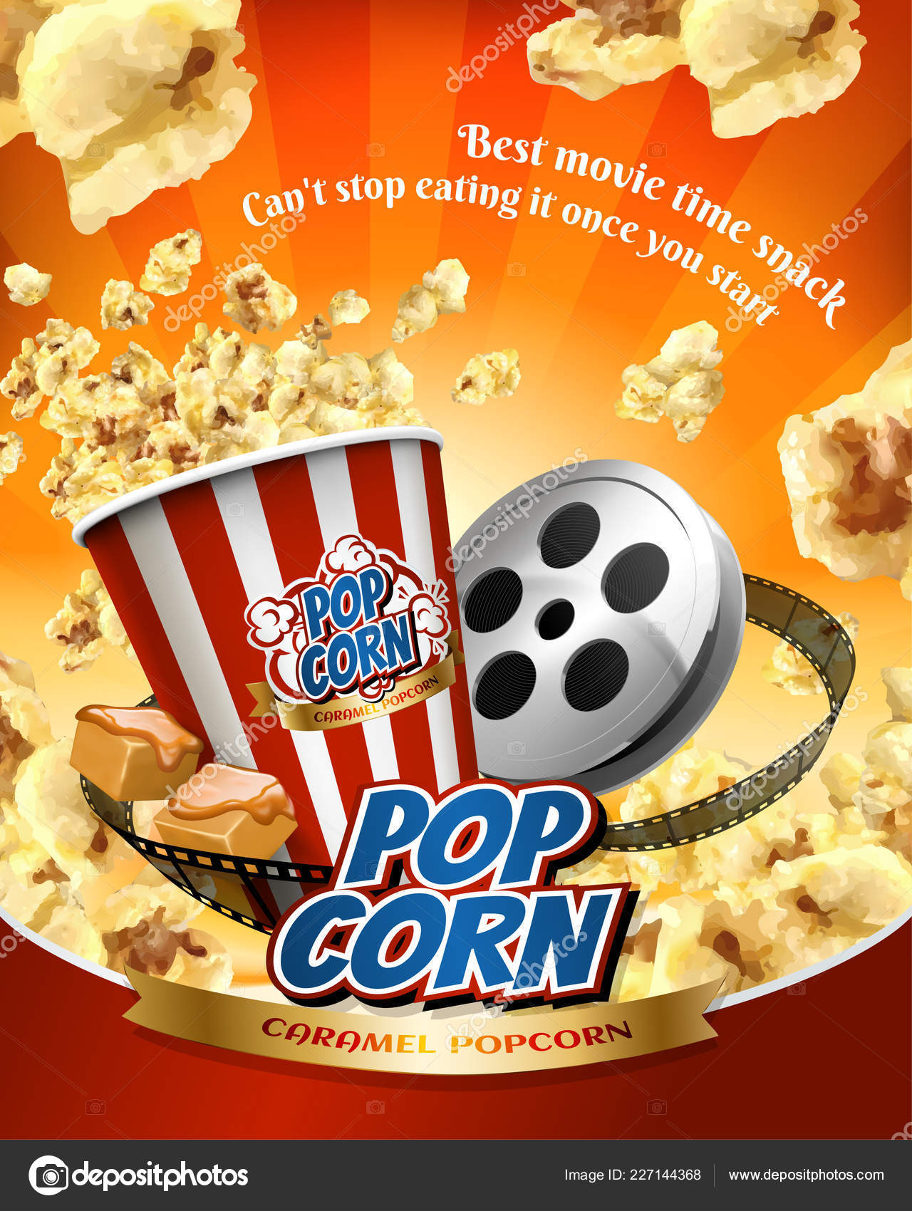 Movie Theater Popcorn Posters