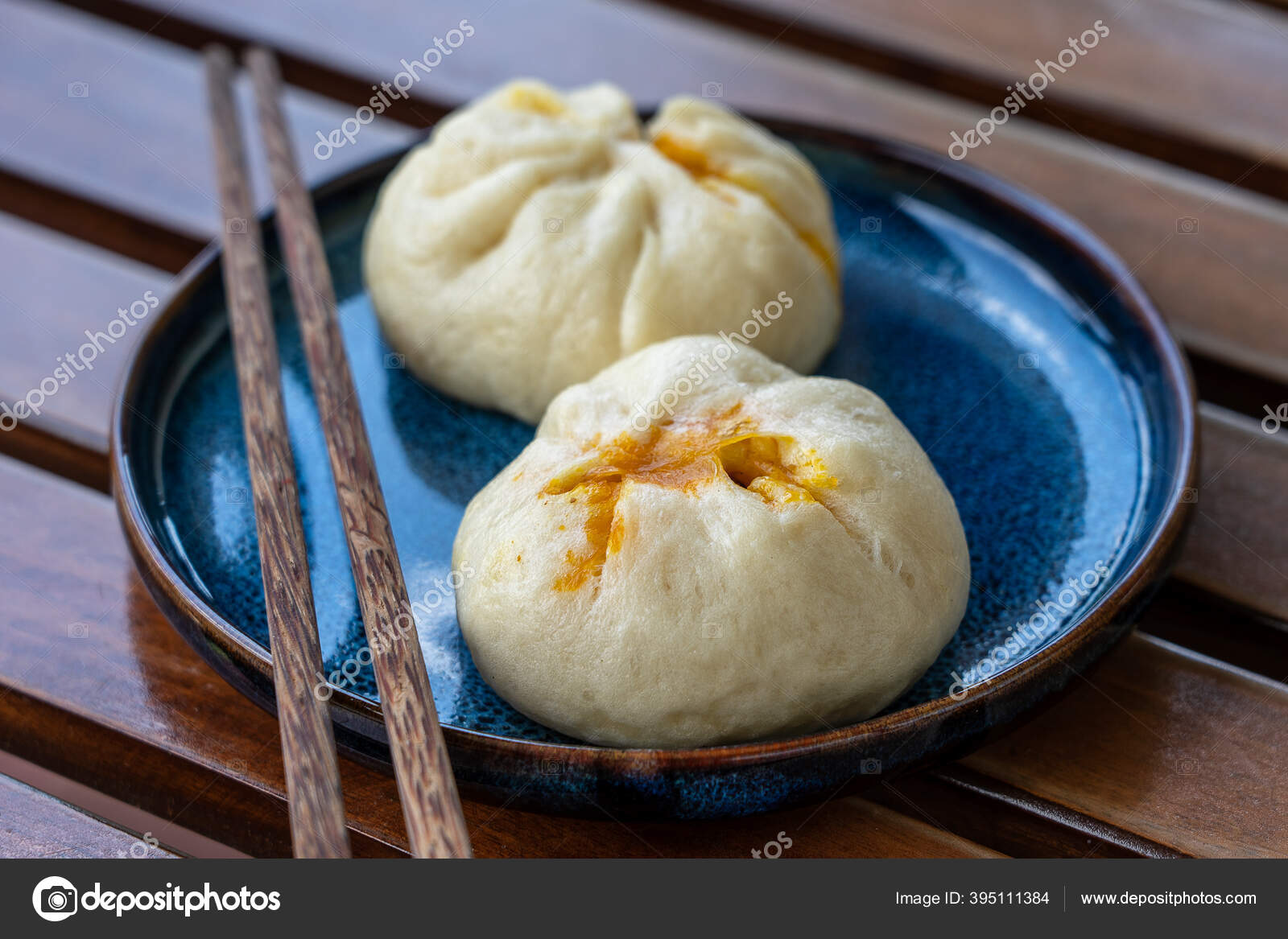 Chinese Dim Sum Plate Restaurant Vietnam Close Stock Photo by ...