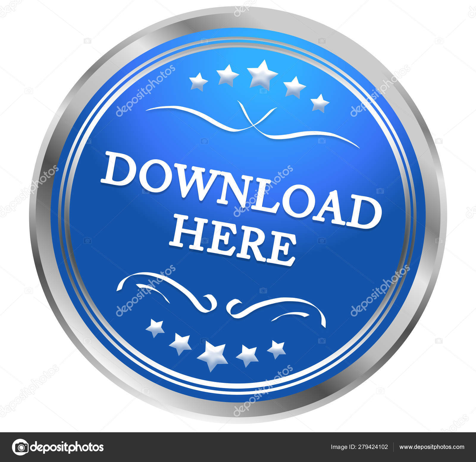 Download here web Sticker Button — Stock Photo © weissdesign #279424102