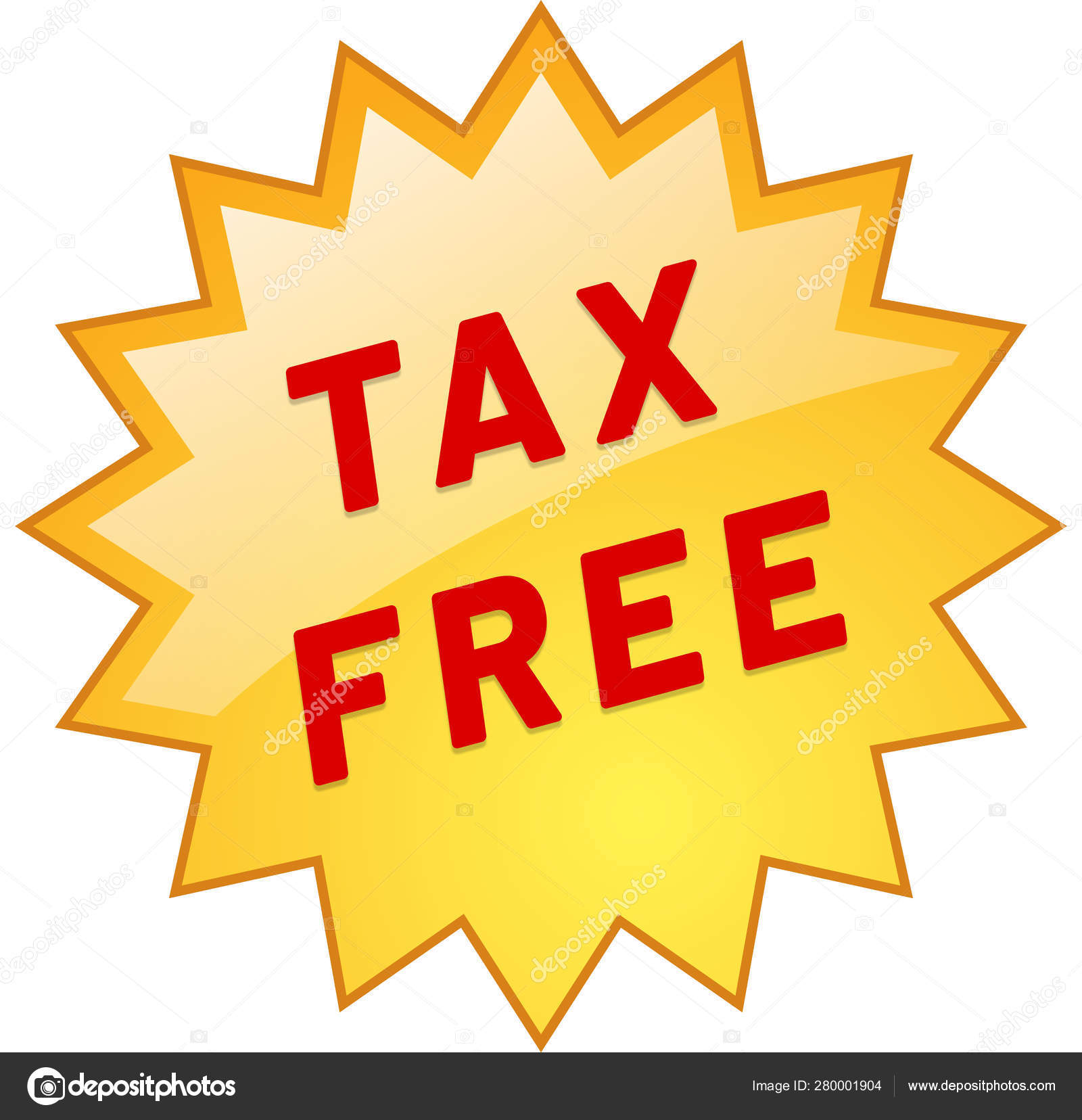 Tax free web Sticker Button — Stock Photo © weissdesign #280001904