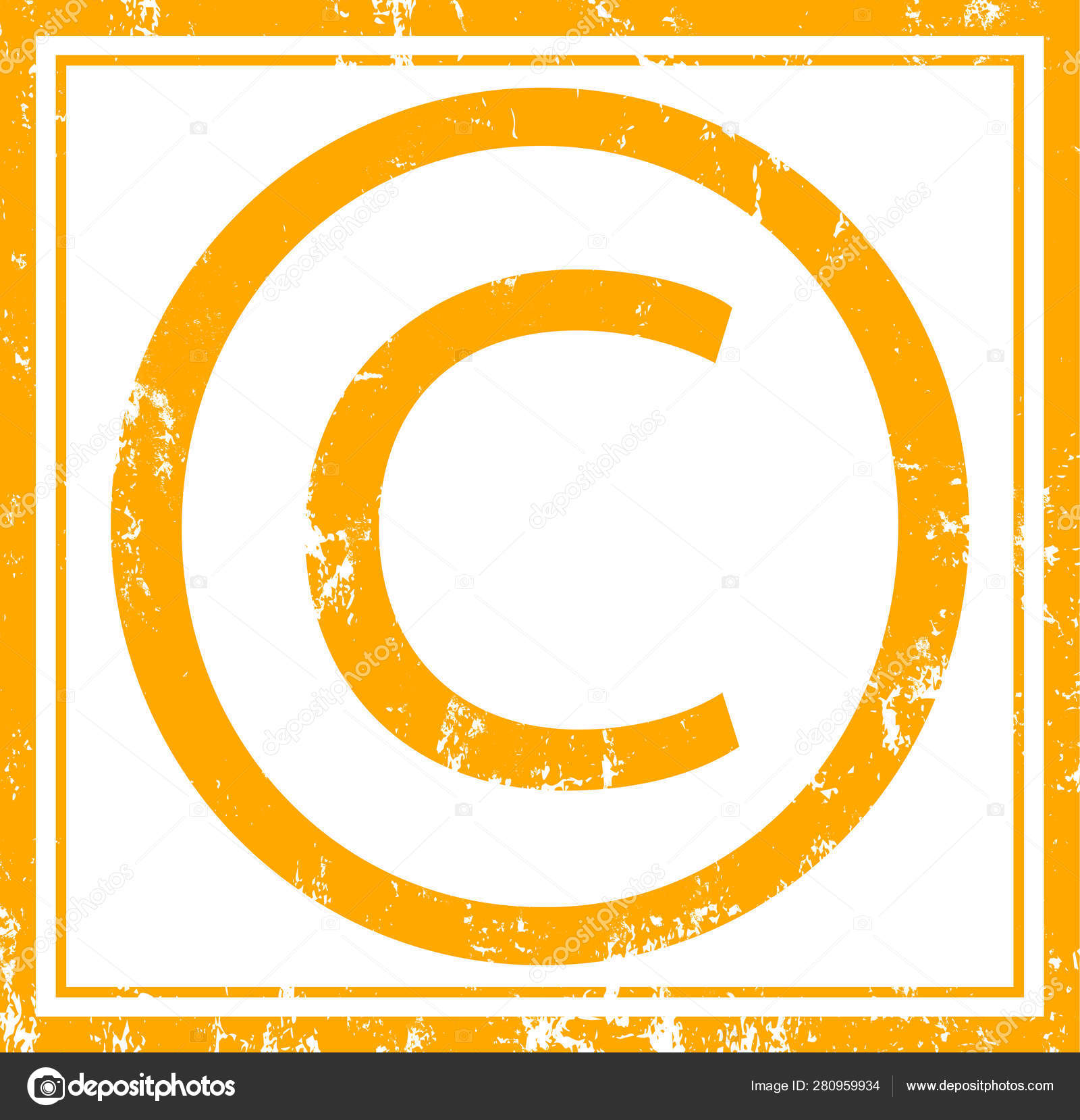 Copyright sign web Sticker Button — Stock Photo © weissdesign #280959934