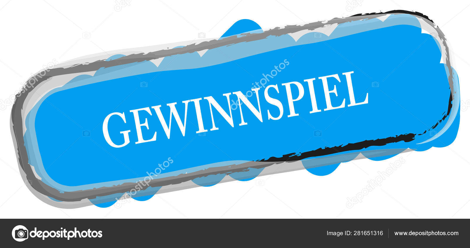 Gewinnspiel web Sticker Button — Stock Photo © weissdesign #281651316
