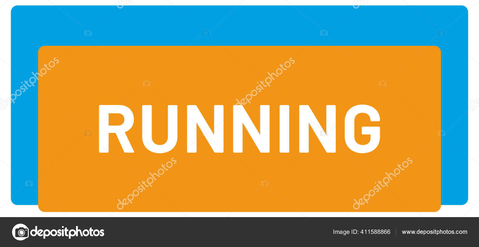 Web Sport Label Running — Stock Photo © weissdesign #411588866