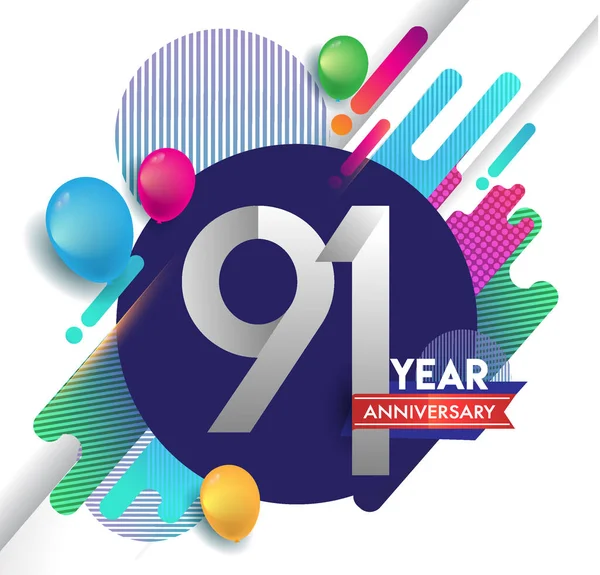 91 year birthday Vector Art Stock Images | Depositphotos