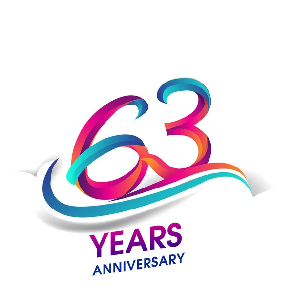 63 anos aniversário Vector Art Stock Images | Depositphotos