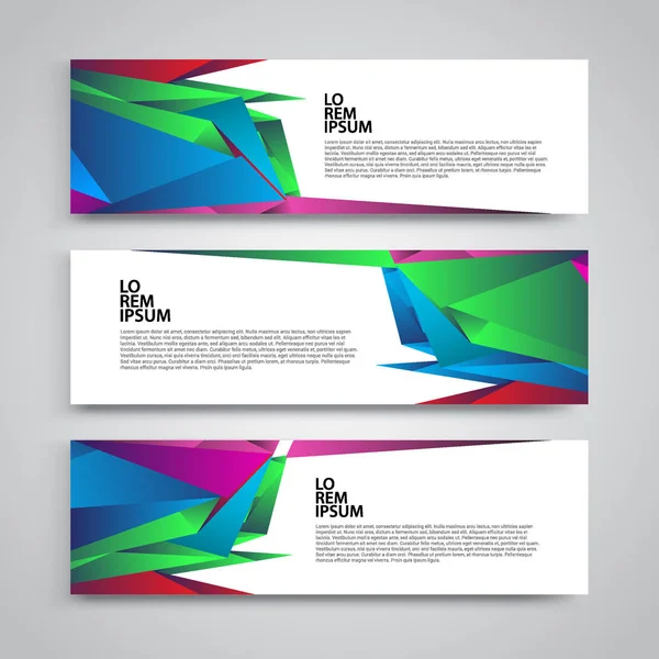Flyer Template Header Design Banner Design Templates Collection Stock ...