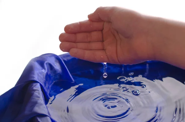 Hands receiving | The hands receiving the water — Stock Photo © chepko ...