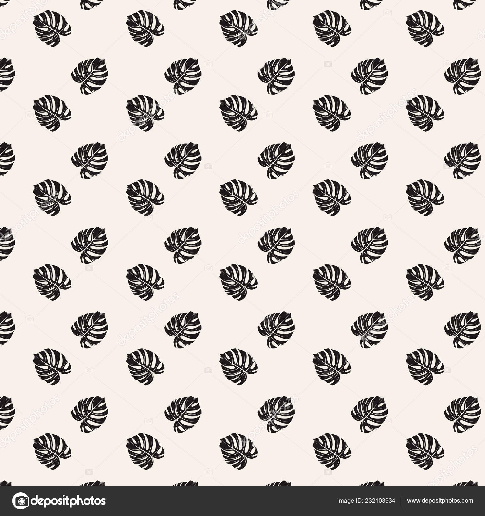 Black And White Hipster Pattern Background