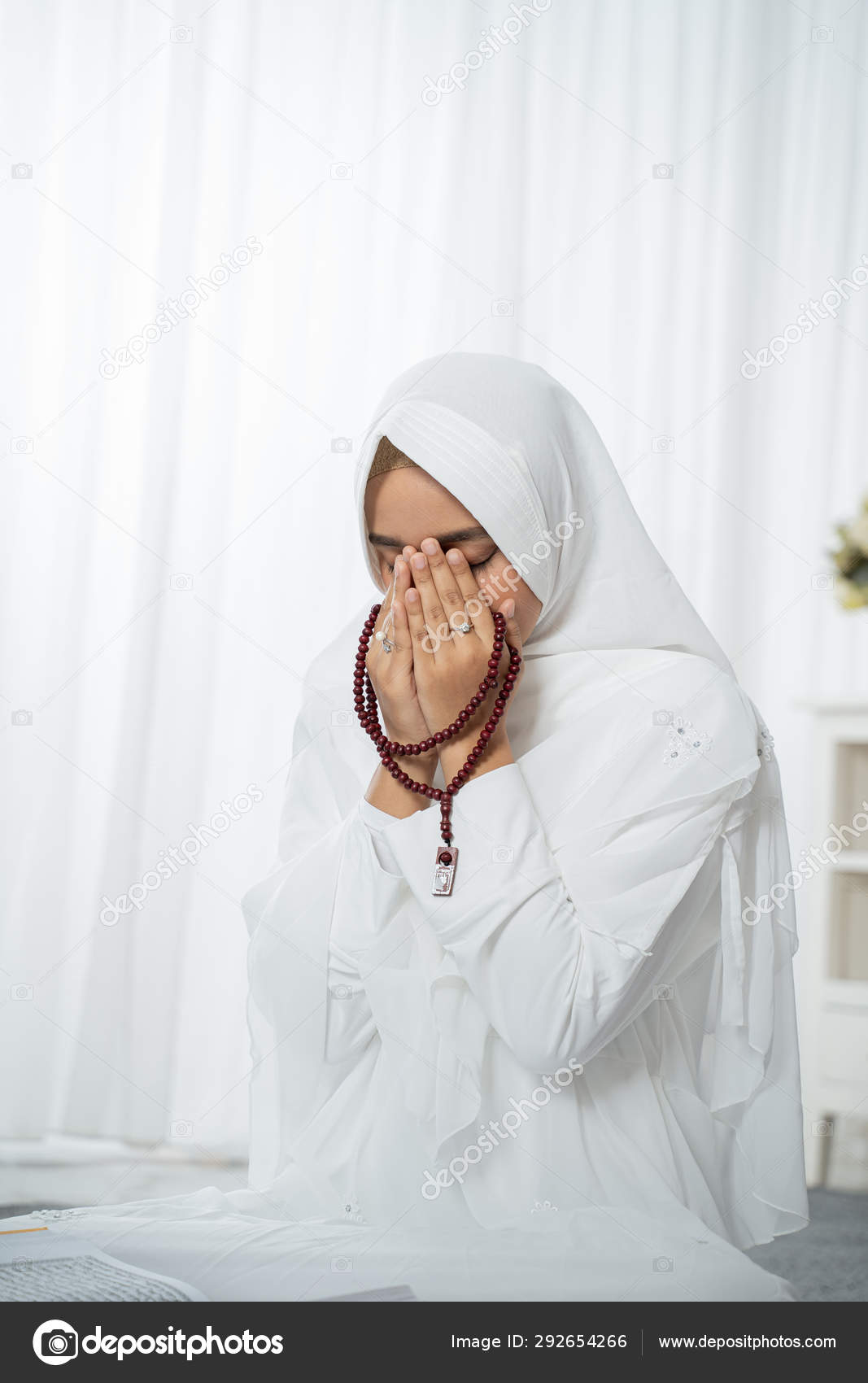 Muslim Baby Praying Crying