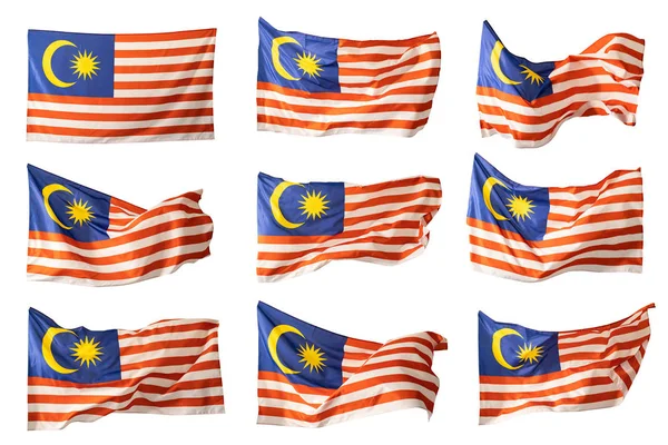 Malaysia flag under blue sky — Stock Photo © odua #292976658
