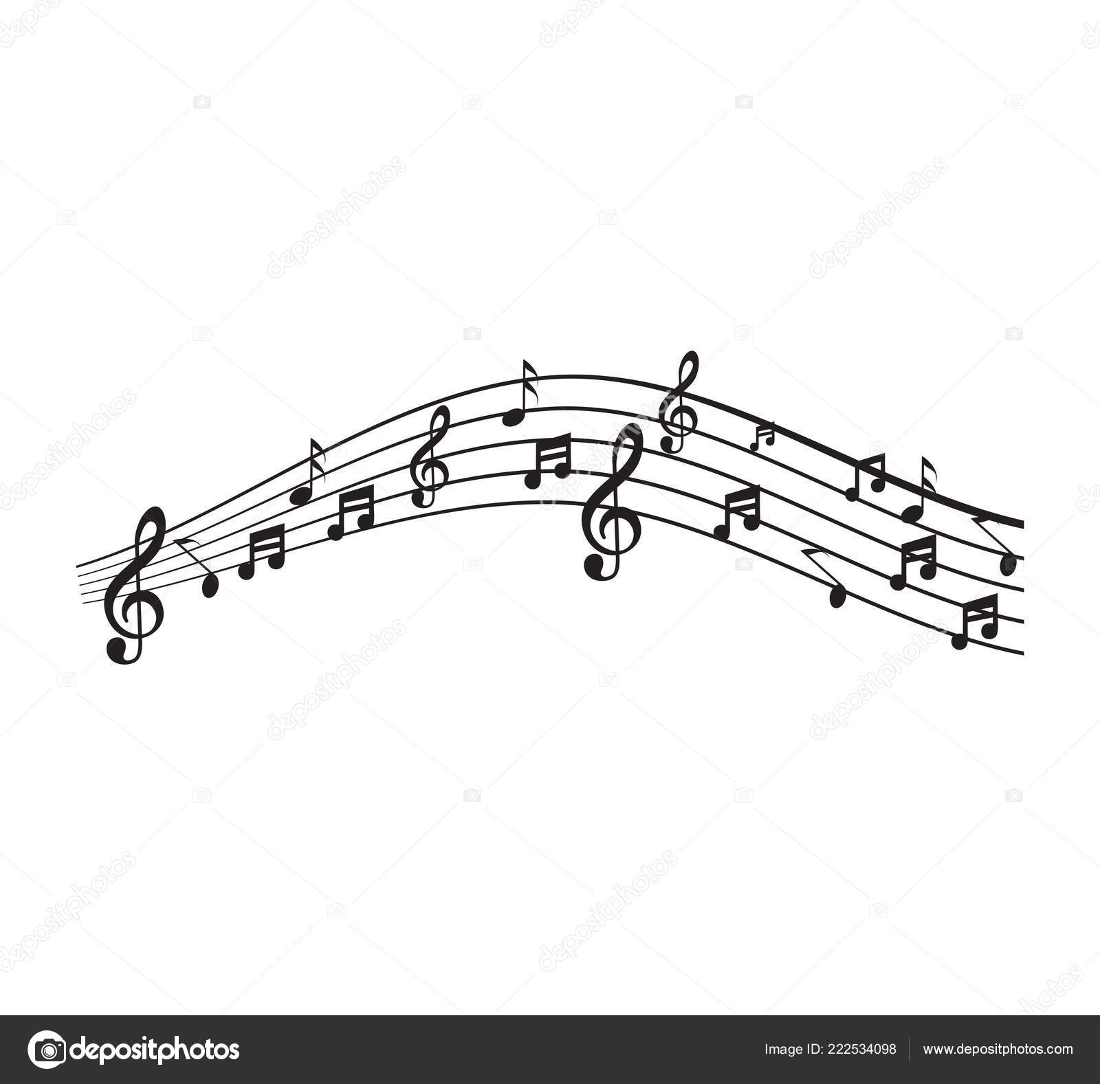Musique Note Signe Composition Fond Vectoriel Illustration Pour Affiche ...