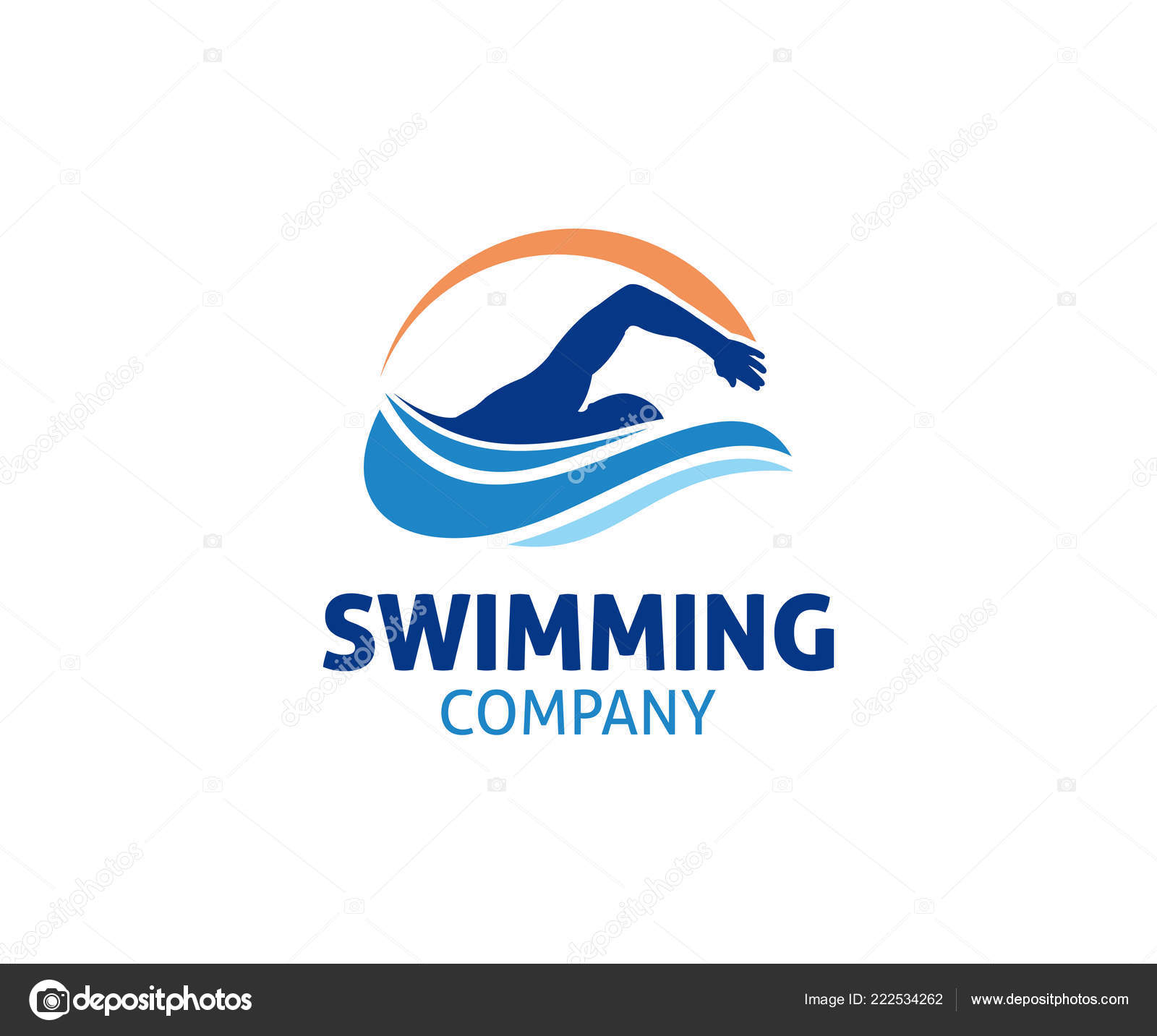 Ideas Para Logotipos De Equipos De Natación