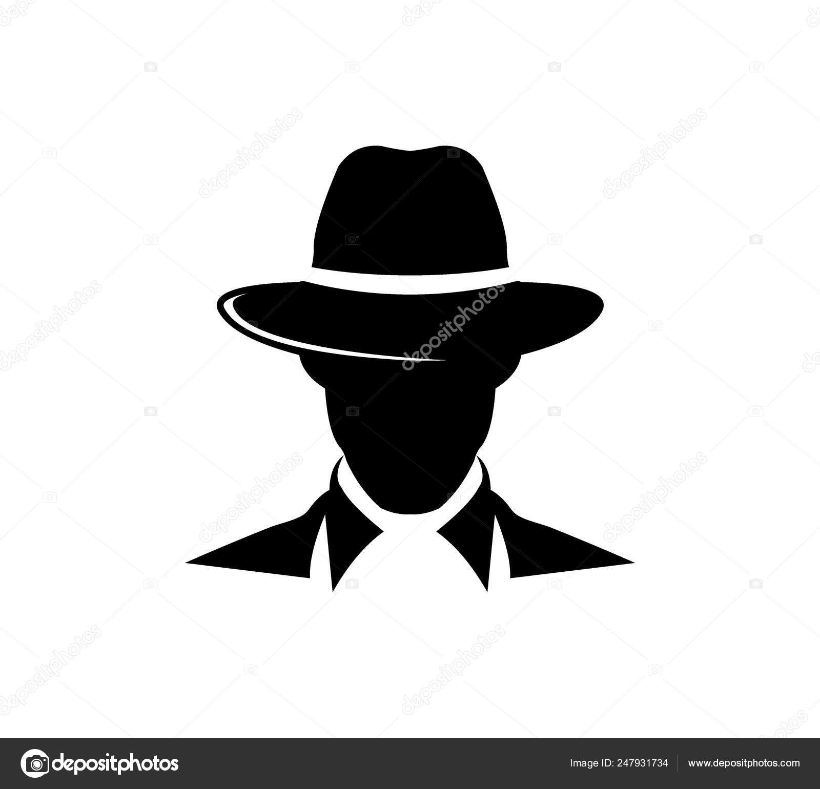 Detective investigation service vector icon logo design Stock Vector by ...