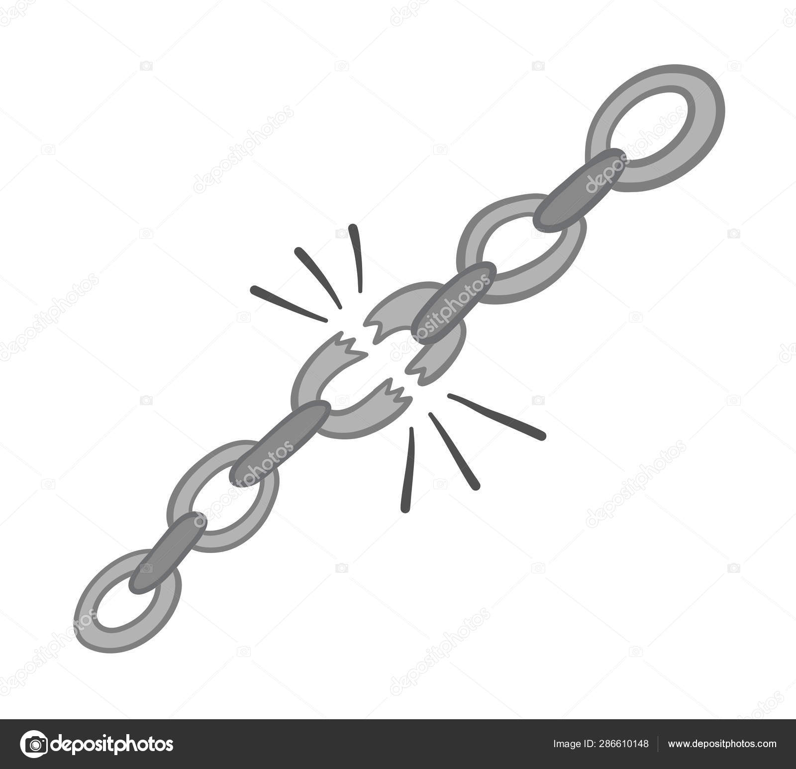 Broken Chains Clipart