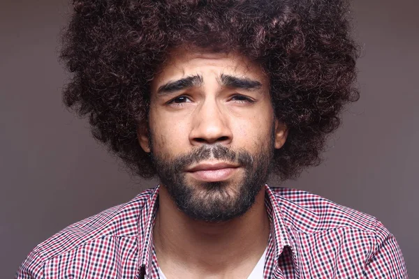 Thick Curly Hair Black Men