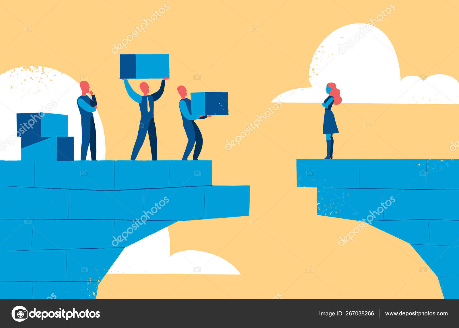 Corso Bridge Teamwork Clipart