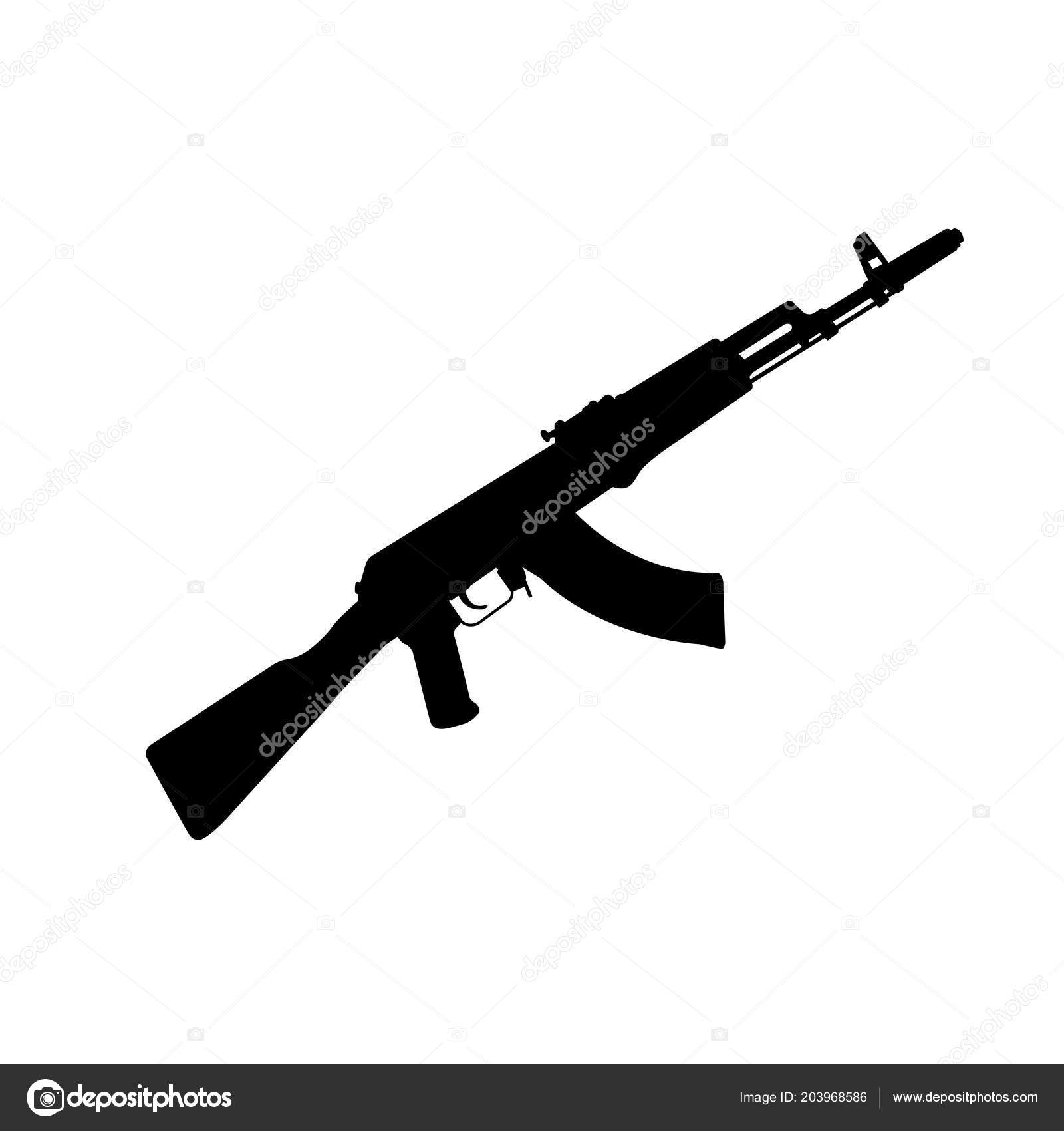 Ak 47 Bullet Outline
