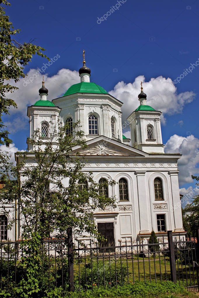 Kashin, Rusia - 20 de julio de 2017: Iglesia de la Ascensi n. En el ...