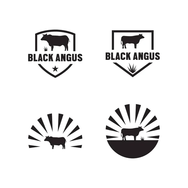 Black angus Vector Art Stock Images | Depositphotos