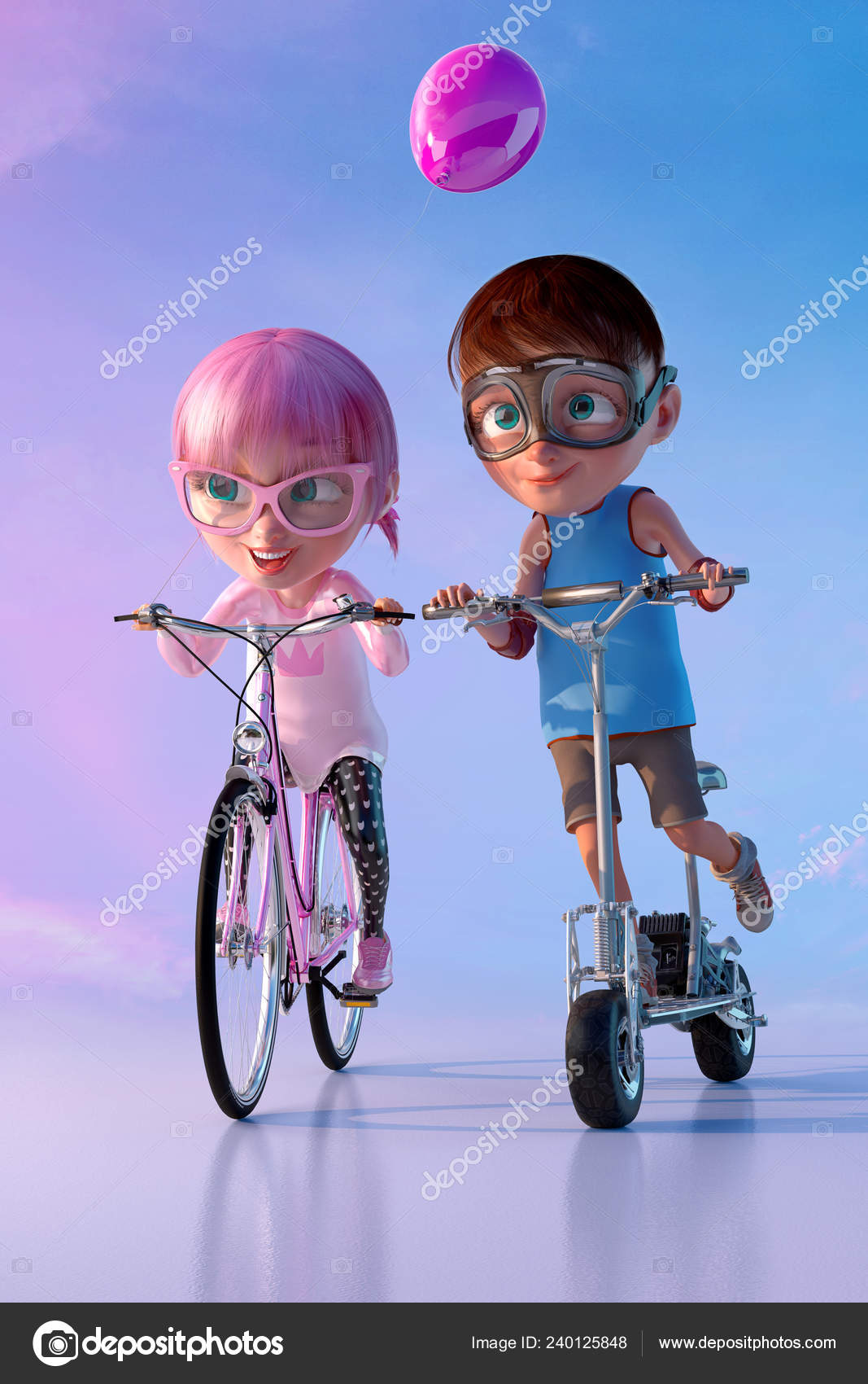 Little friends playing and having fun together. Cute cheerful smiling ...