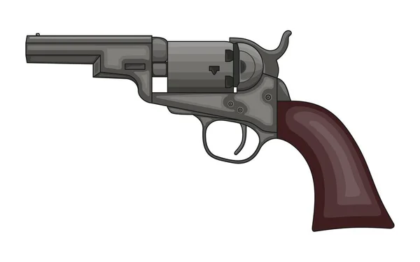 Colt Revolver Vector