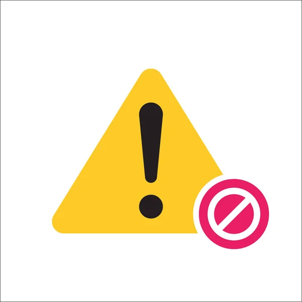 Warning triangle icon, Error, alert, problem, failure icon with settings sign. Warning triangle ...