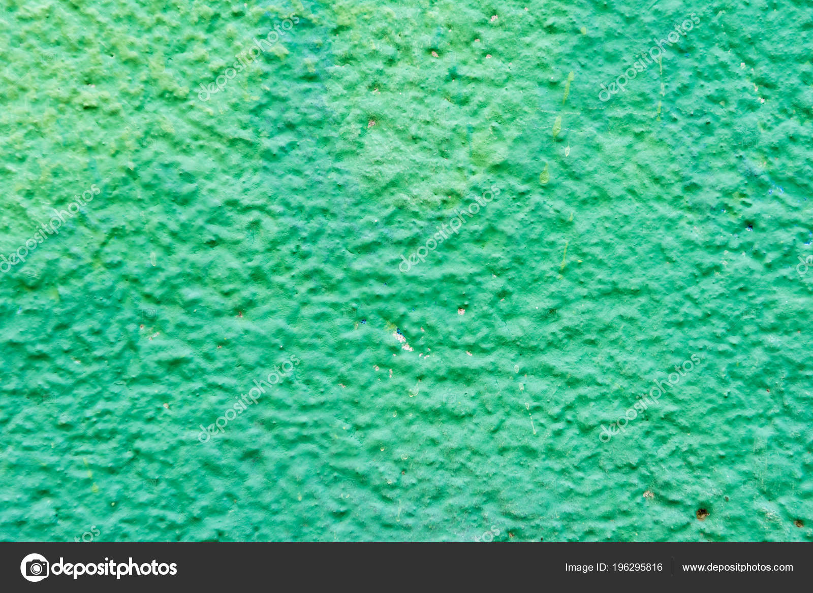 Close View Bright Green Weathered Wall Texture — Free Stock Photo ...