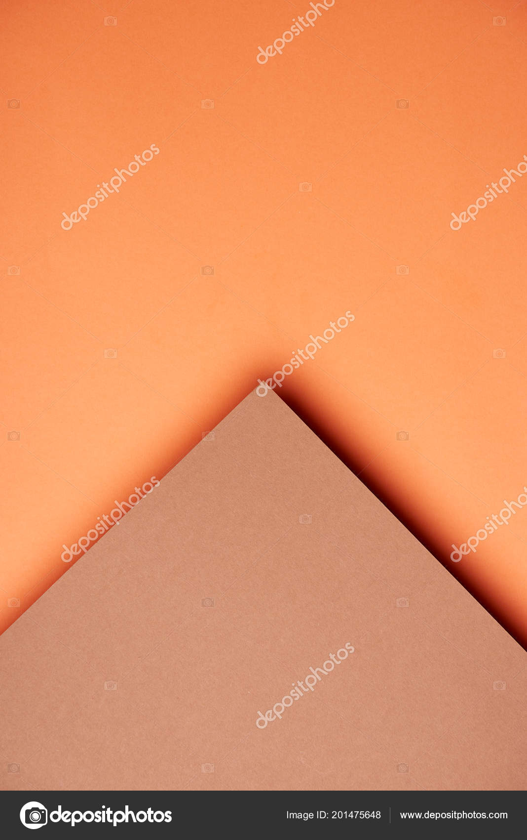 Abstract Background Paper Sheets Orange Brown Corner — Stock Photo ...