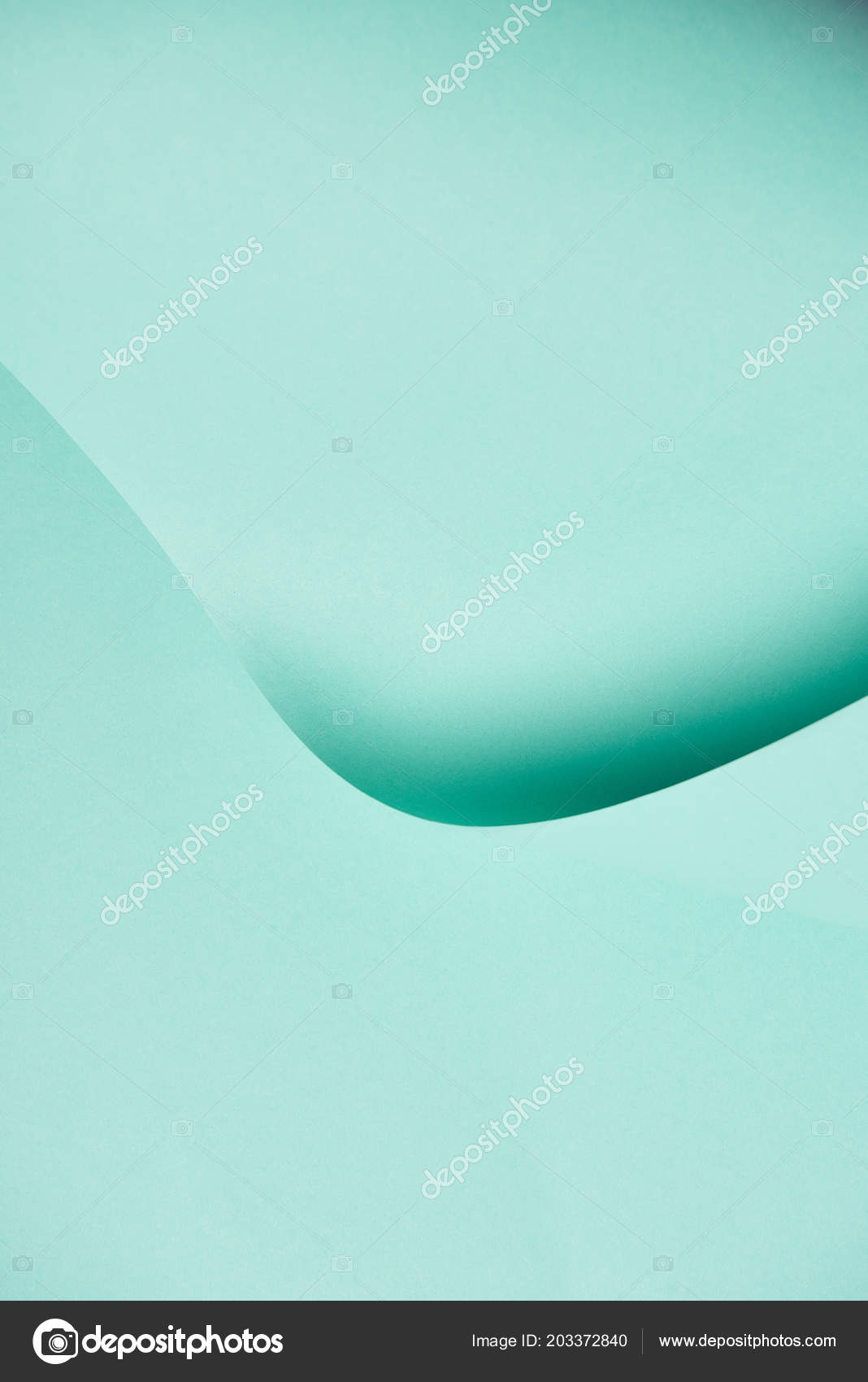 Beautiful Abstract Light Turquoise Paper Background — Stock Photo ...