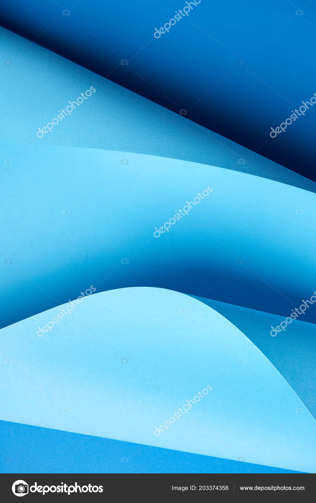 Creative Bright Blue Abstract Paper Background — Stock Photo © MicEnin ...
