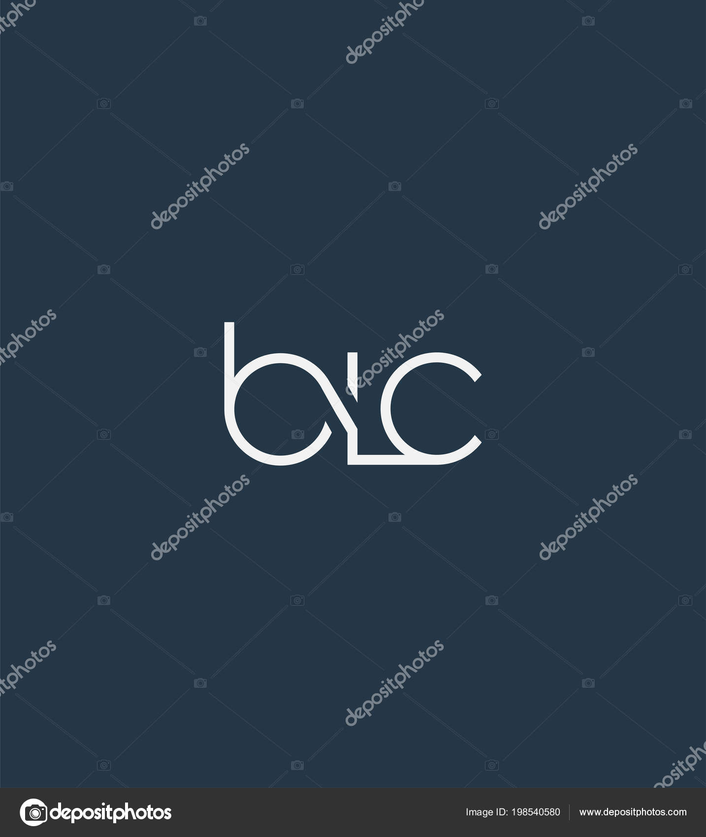 Letters Logo Blc Template Business Banner Stock Vector by ©ajayandzyn ...