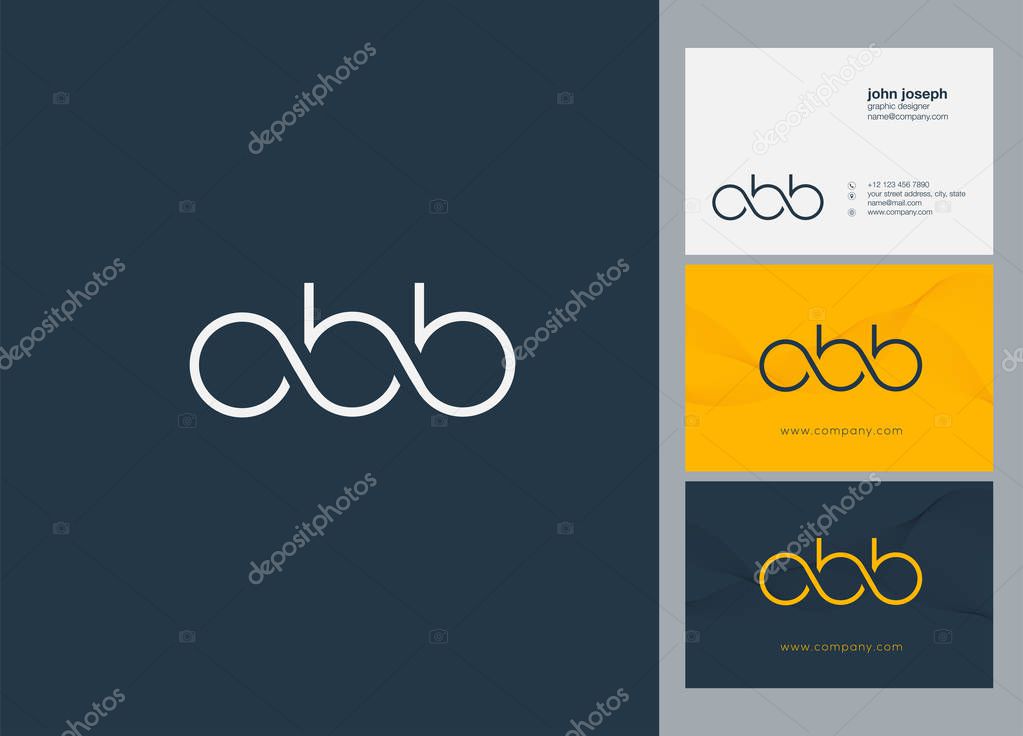 Letras logo Plantilla obb para banner de negocios 2024