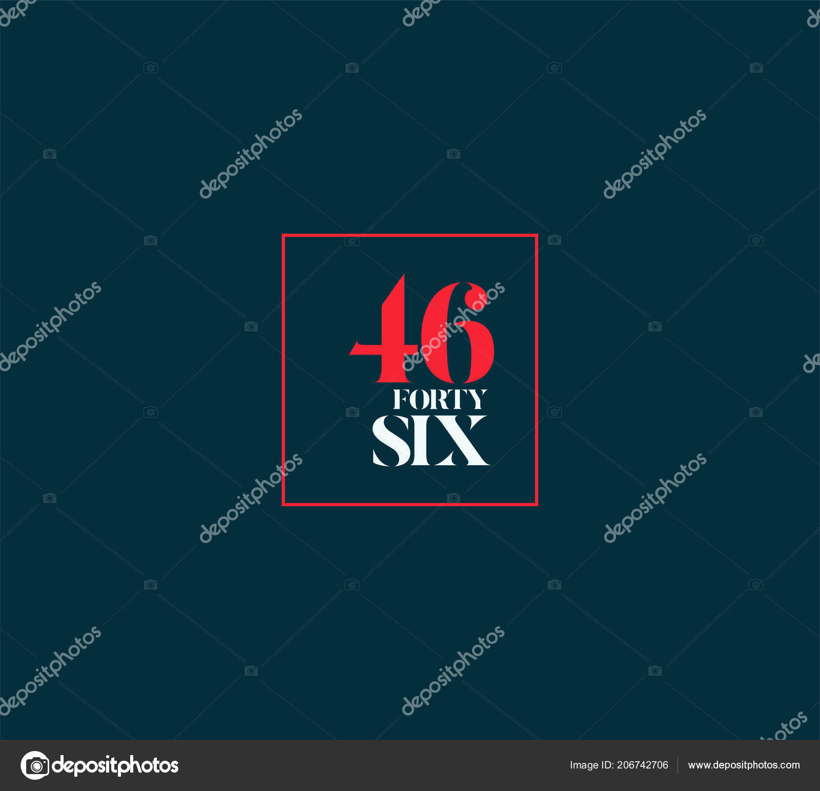 Line Digit Number Logo Icon Geometrical Corporate Identity Vector ...